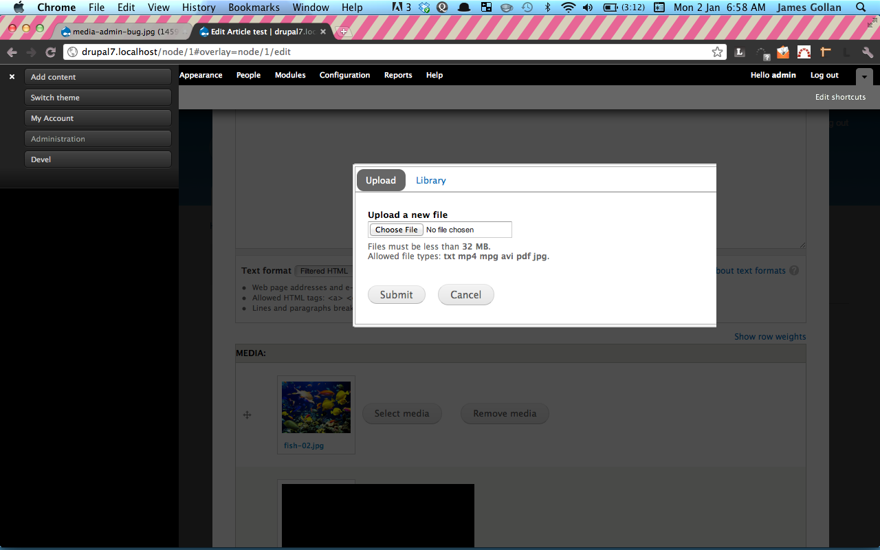 Media Browser and admin module. [#1194936] | Drupal.org